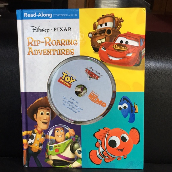 Other | Read Along Story Book And Cd Disney Pixar | Poshmark